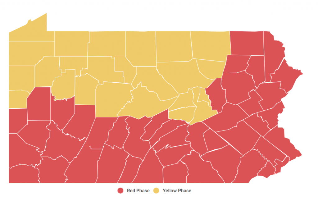 Northern tier counties can start to ease Covid-19 lockdown; Lancaster ...