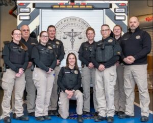 It's time to thank the men and women of the County Coroner's Office ...