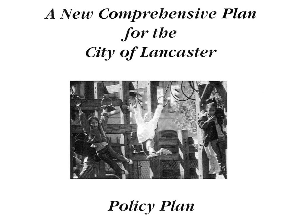 The 1993 comprehensive plan: How it changed Lancaster - One United ...