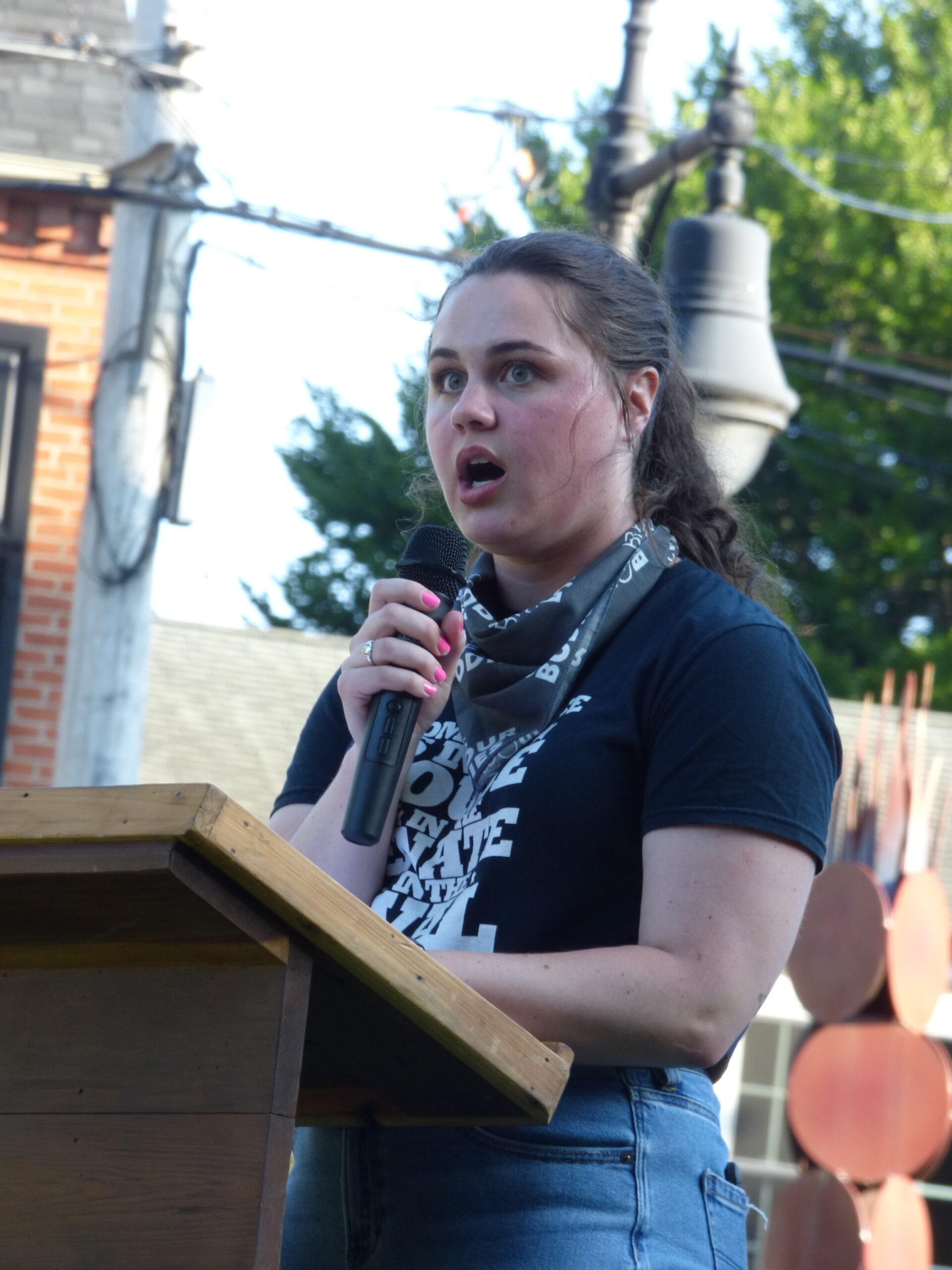 Pro-choice supporters rally at Musser Park, blast Supreme Court’s ...