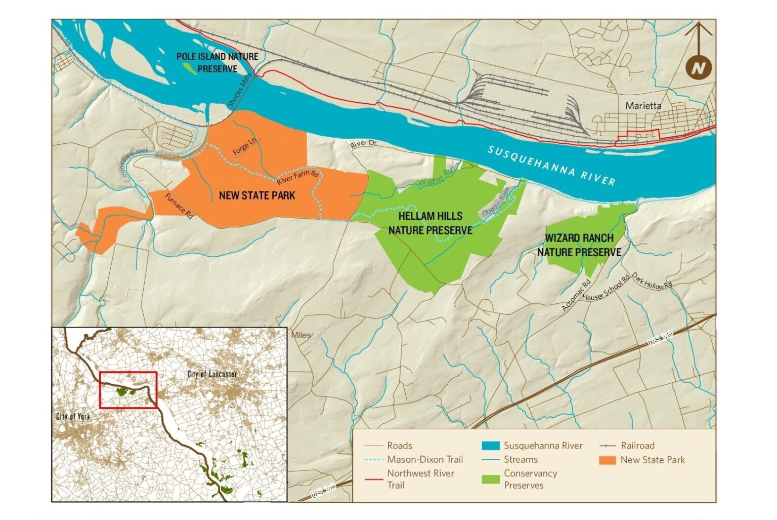 York County acquisition by Lancaster Conservancy to become a new state ...