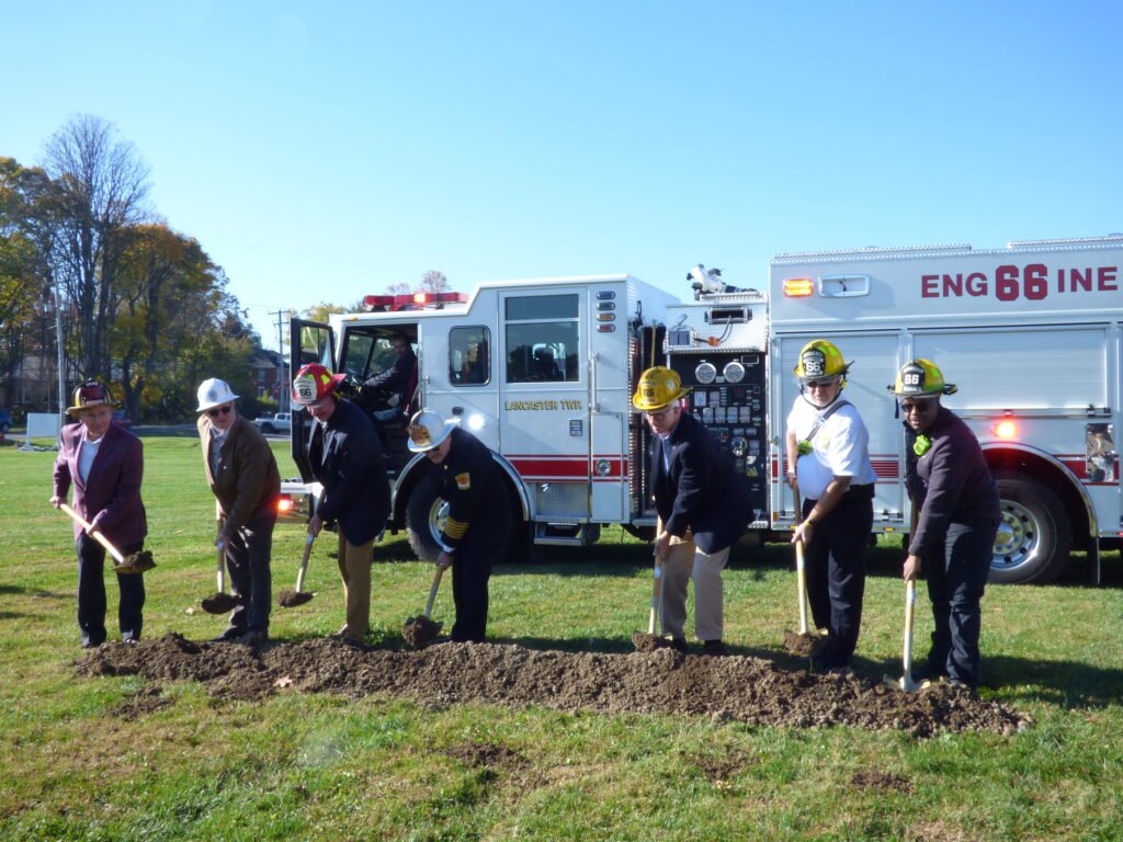 Lancaster Township Fire Department breaks ground for new station - One ...