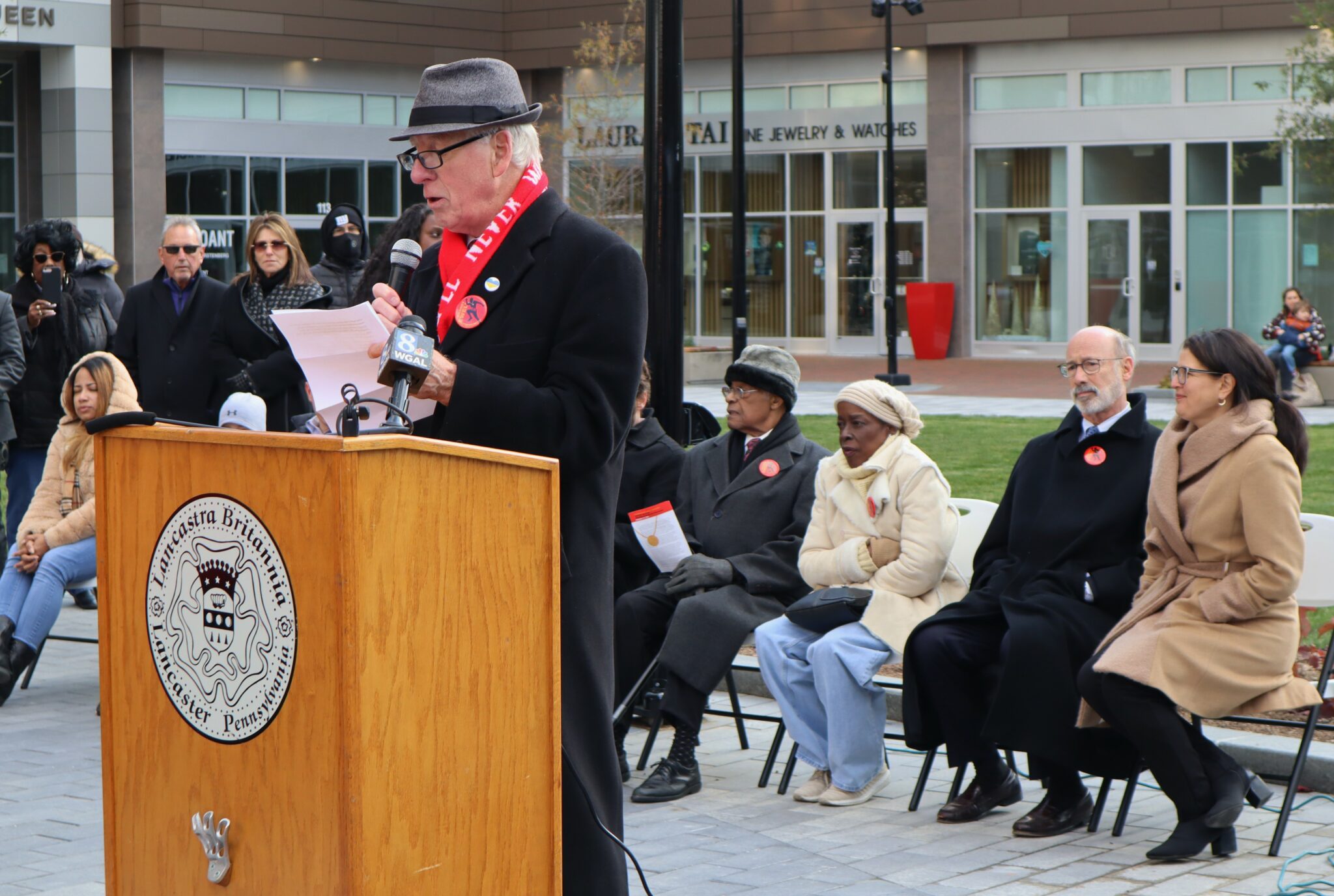 Photo gallery: Barney Ewell statue dedication - One United Lancaster