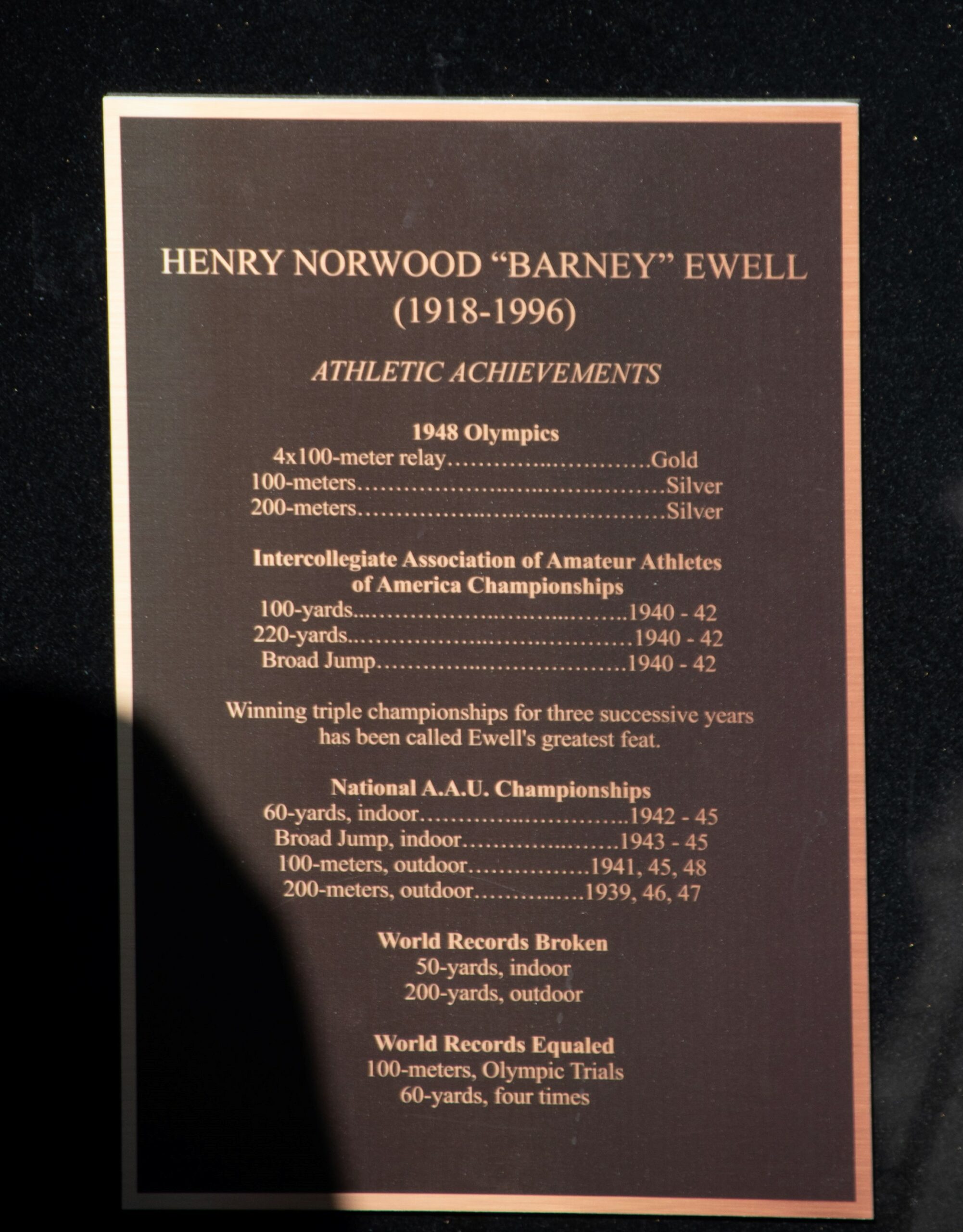 Barney Ewell statue unveiled in Ewell Plaza - One United Lancaster