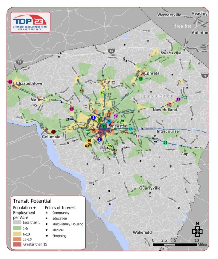 Red Rose Transit officials hear from public as plan update gets underway - One United Lancaster