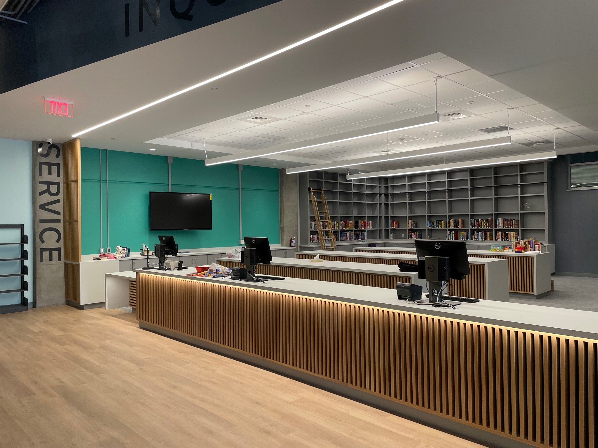 A look inside the Lancaster Public Library in Ewell Plaza (video) - One ...