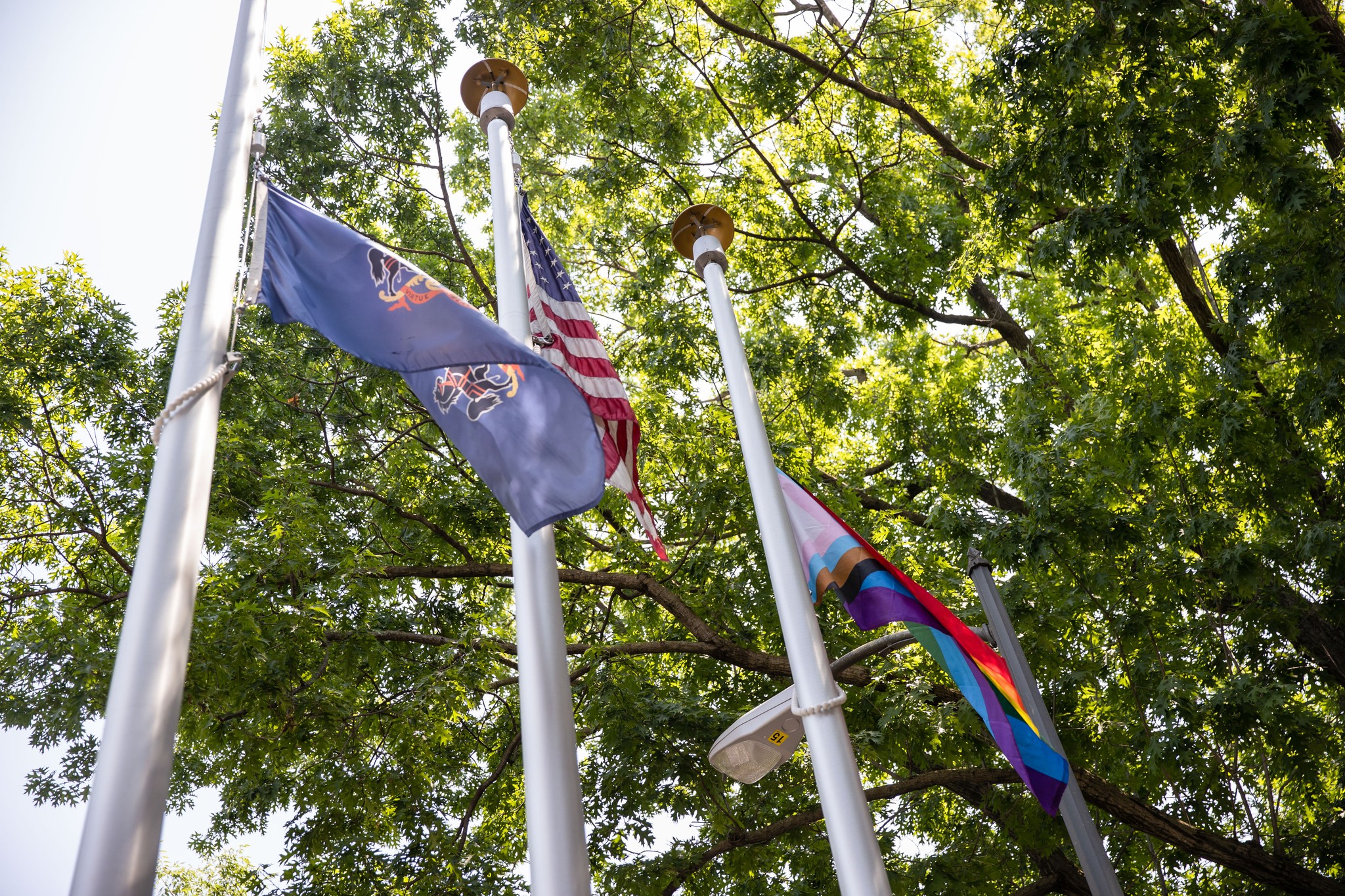 City Hall flag-raising marks start of Pride Month - One United Lancaster