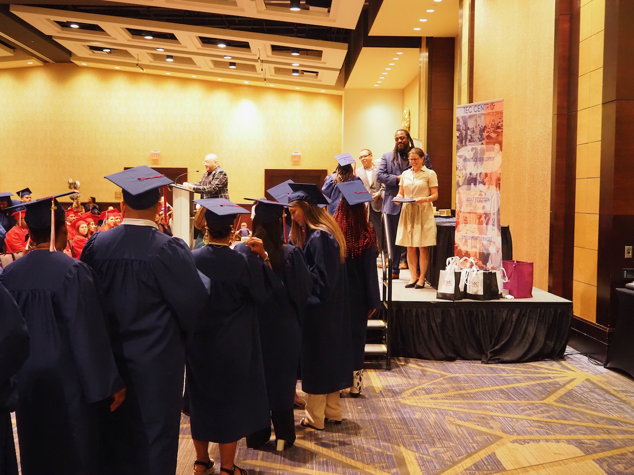 Tec Centro honors graduates, SACA founder Carlos Graupera (photos ...