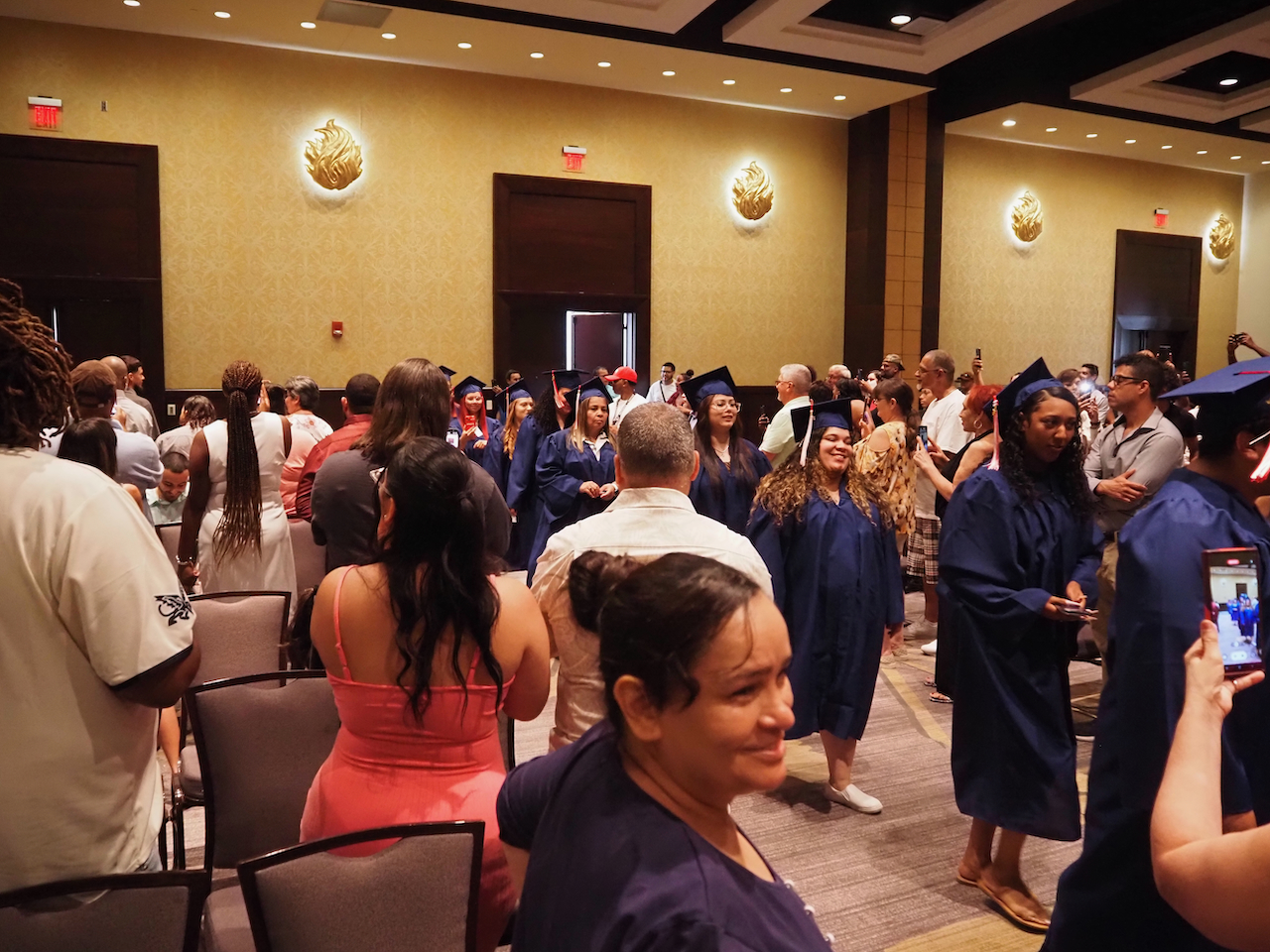 Tec Centro honors graduates, SACA founder Carlos Graupera (photos ...