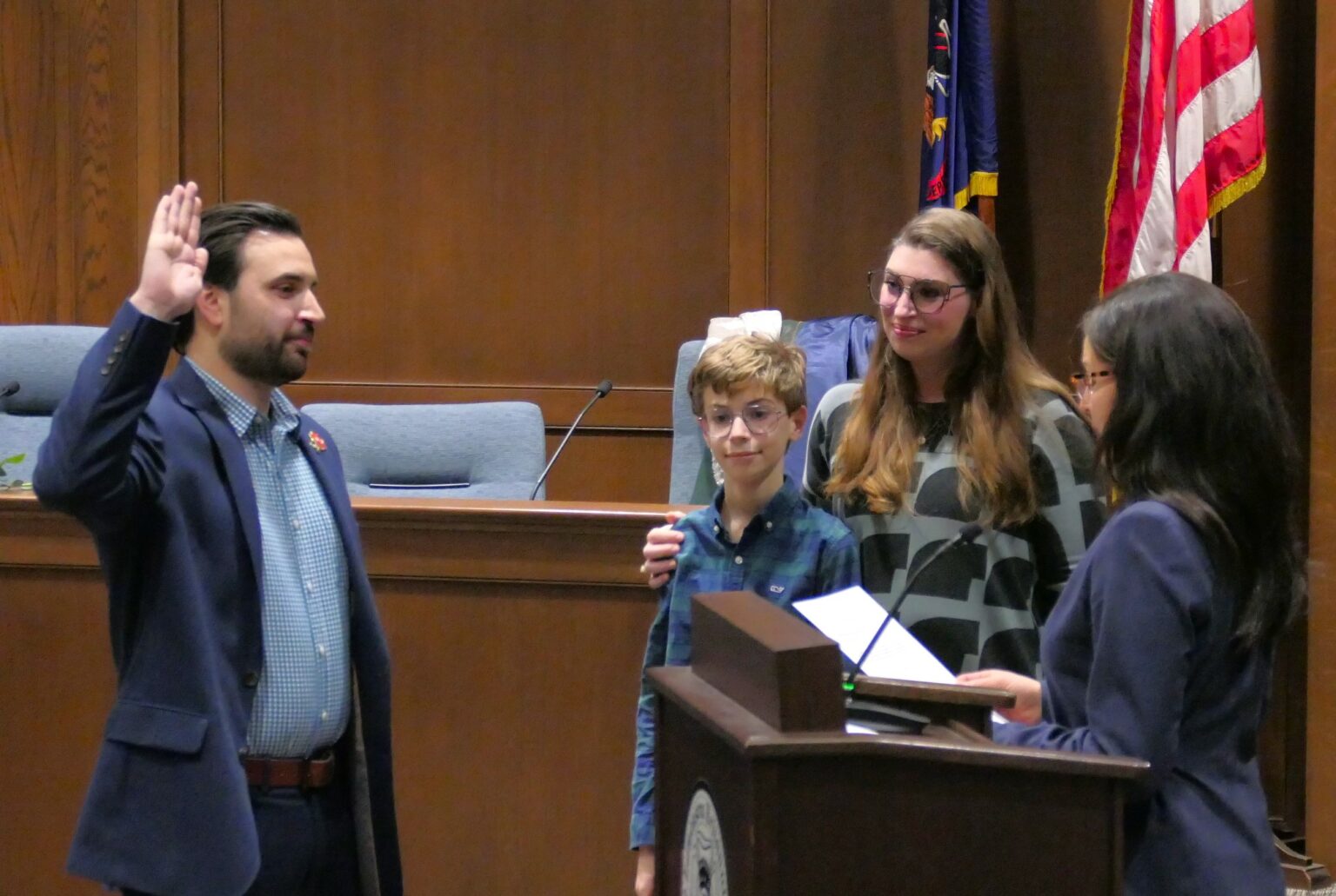 Mayor swears in new, returning City Council members - One United Lancaster