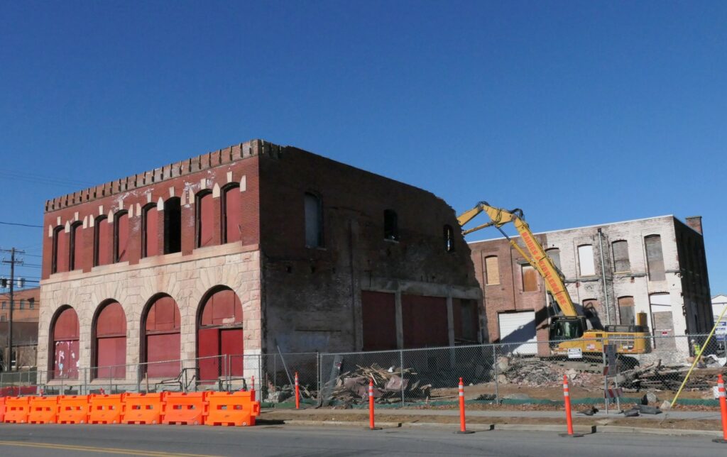 Demolition begins at Gunzenhauser Bakery site - One United Lancaster