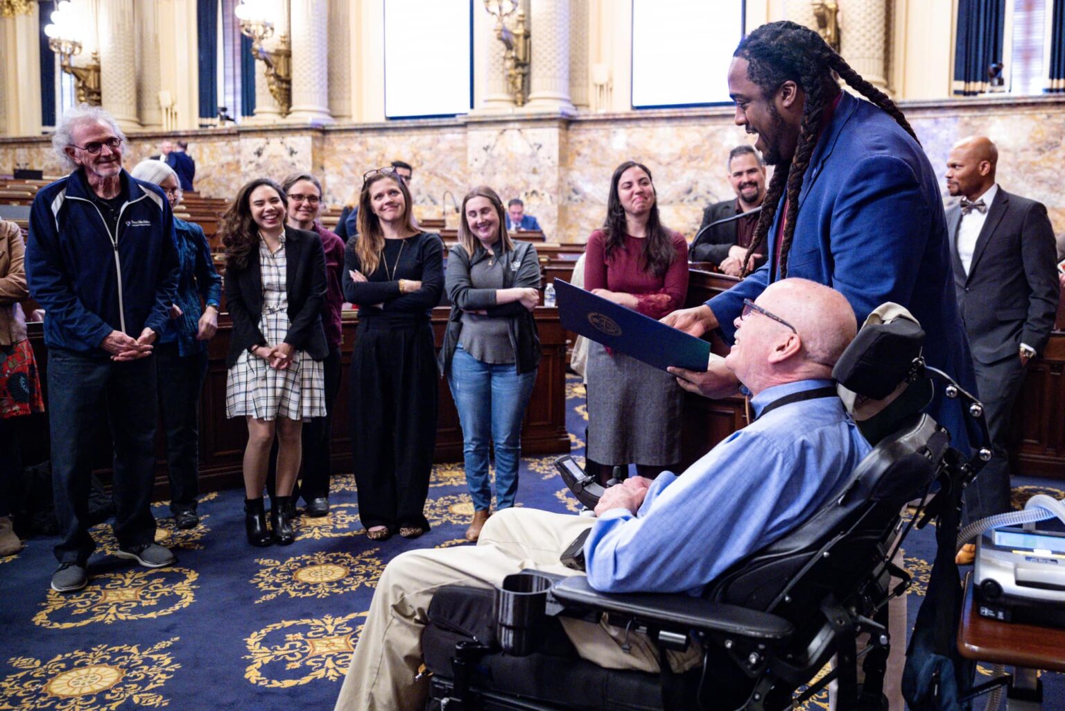 Pa. House recognizes SDL's 'Brother Frank' Albrecht - One United Lancaster