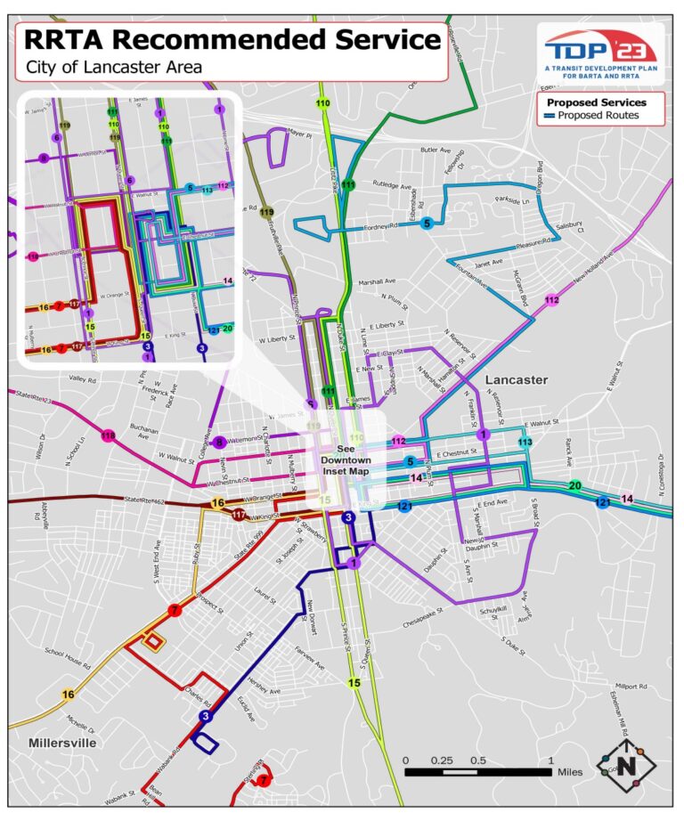 Red Rose Transit Authority eyes its biggest route changes in decades ...