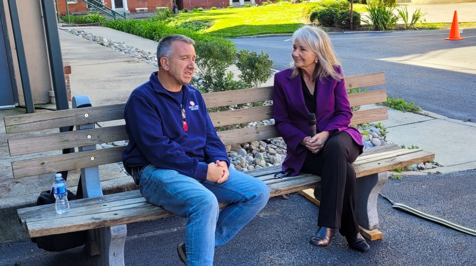 'Conversations on a Bench': Water Street Mission's Jack Crowley stays ...