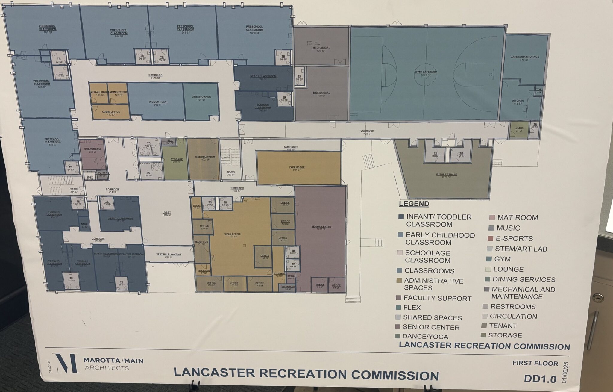 Update on new Lancaster Rec Center - One United Lancaster